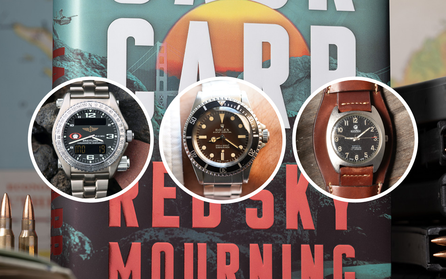 Every Watch In Jack Carr’s Red Sky Mourning – Watches of Espionage