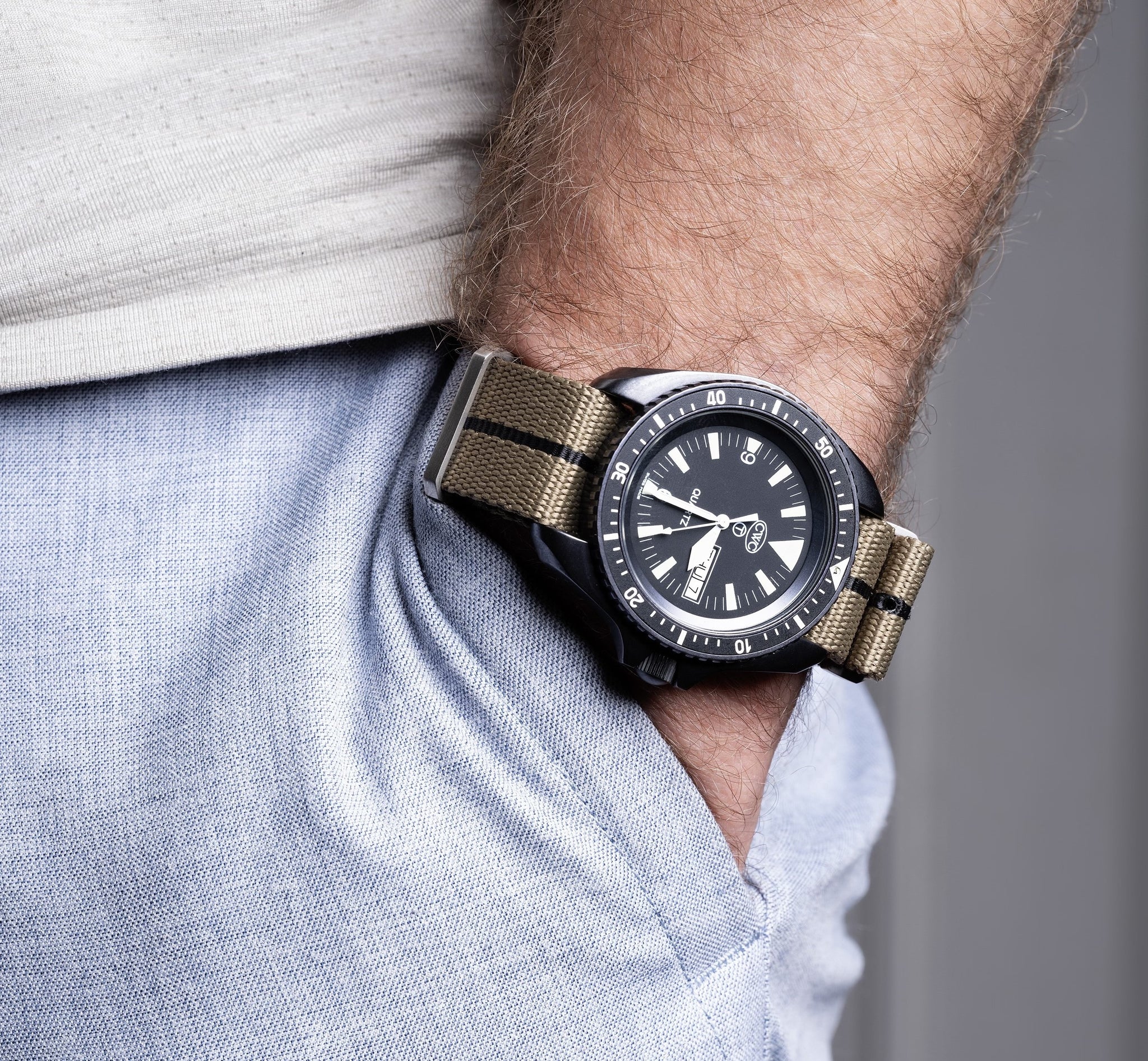 Five Eye Nylon Watch Strap – Watches of Espionage