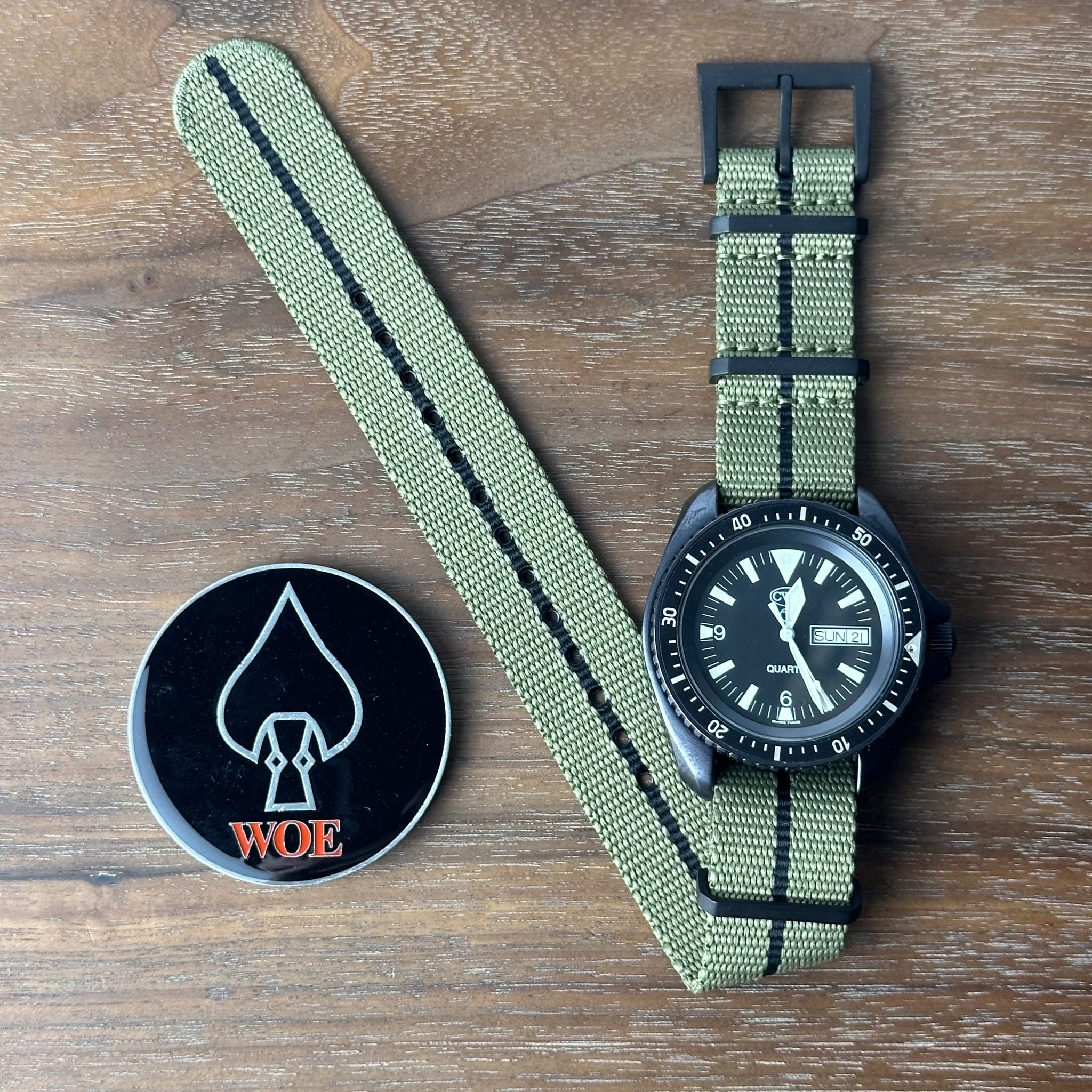 Five Eye Nylon Watch Strap – Watches of Espionage