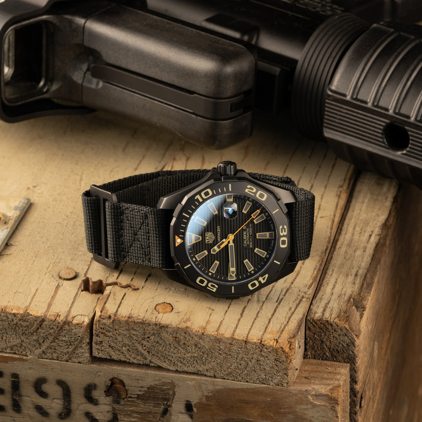 Glomar Explorer Hook And Loop Watch Strap – Watches of Espionage