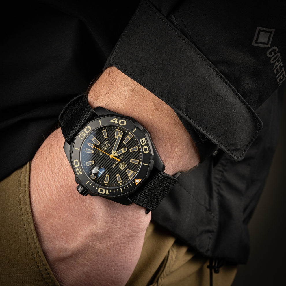 Glomar Explorer Hook And Loop Watch Strap – Watches of Espionage