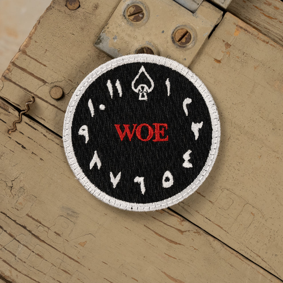 W.O.E. 3 Patch Pack Hook & Loop – Watches of Espionage