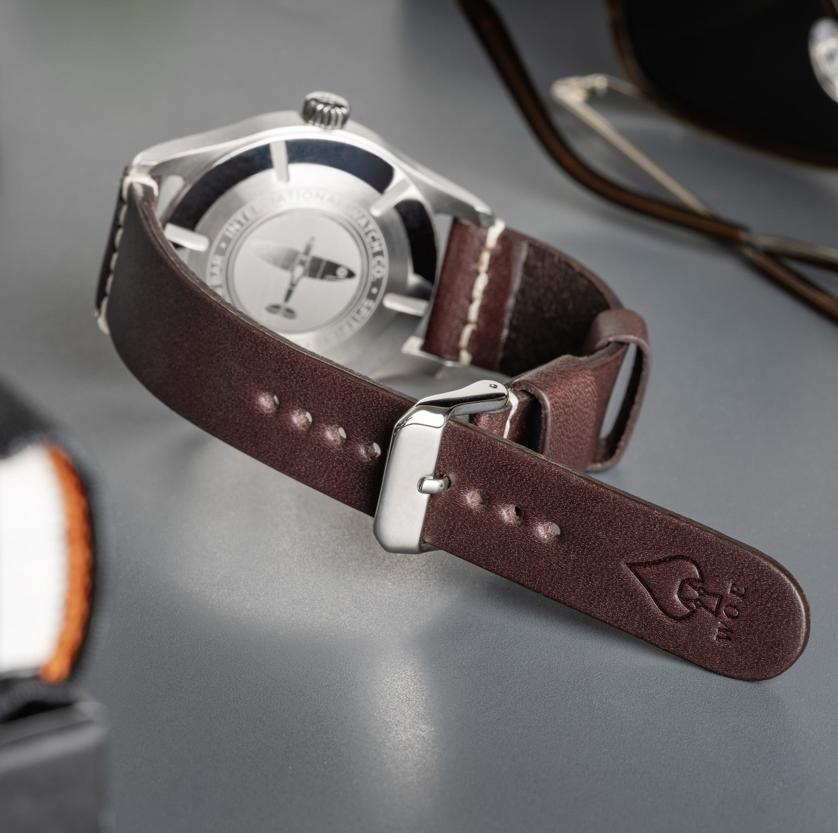 Jedburgh 2.0 Leather Watch Strap – Watches of Espionage